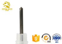 China Solid Carbide Tapered End Mill Cutter 0.4-2.5mm Diameter with 90° Angle for CNC Milling Machines for sale