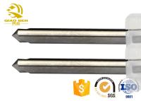 China Solid Carbide Tapered End Mill Cutter 0.4-2.5mm Diameter with 90° Angle for CNC Milling Machines for sale