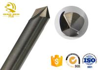 China Solid Carbide Tapered End Mill Cutter 0.4-2.5mm Diameter with 90° Angle for CNC Milling Machines for sale