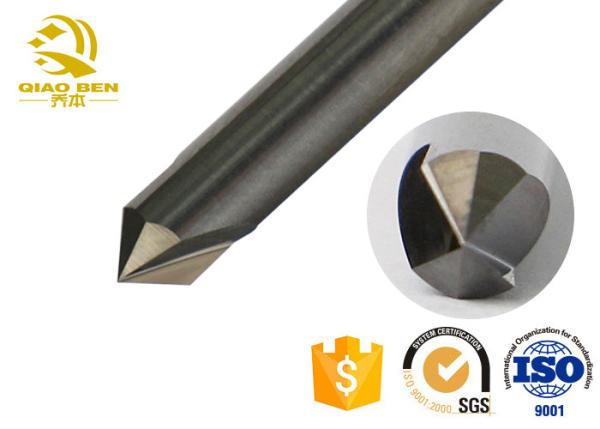 High Precision Chamfer End Mill Cutter 45 Degree Chamfer End Mill 50-10 Mm Overall Length
