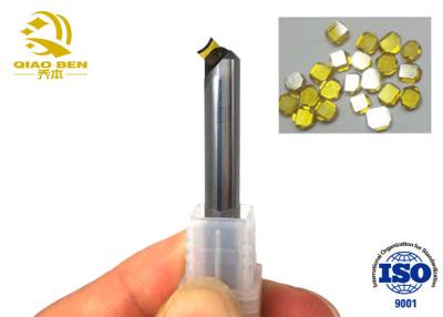 Cina 1 CNC del diamante degli utensili per il taglio del diamante del monocristallo delle flauto PCD che lucida lunghezza di 35-100mm in vendita