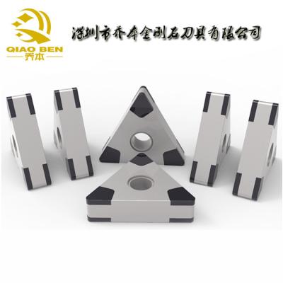 Cina Alta precisione durevole del CBN PCD Diamond Cutting Tools No Burs per metallo duro in vendita