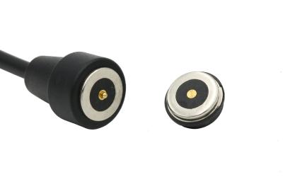 China IP68 Waterproof Magnetic Connector 12V 3A Magnetic Power Cable Connector For Medical Equipment for sale