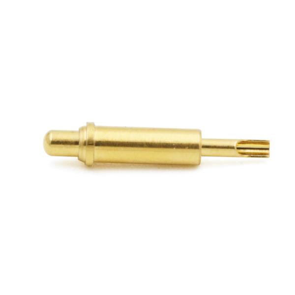 Quality Gold Plating Solder Cup Pins Male Spring Loaded Contact Pin 2A For Medical for sale