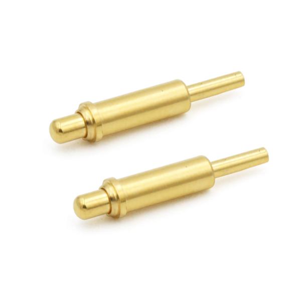 Quality Gold Plating Solder Cup Pins Male Spring Loaded Contact Pin 2A For Medical for sale