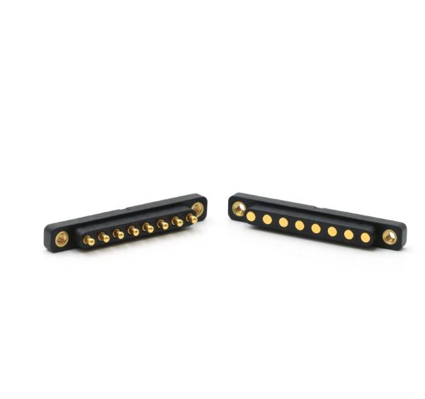 Quality 3A Spring Loaded Contact Connector 6 Pin 2.54 Mm Pitch Connector Male And Female for sale