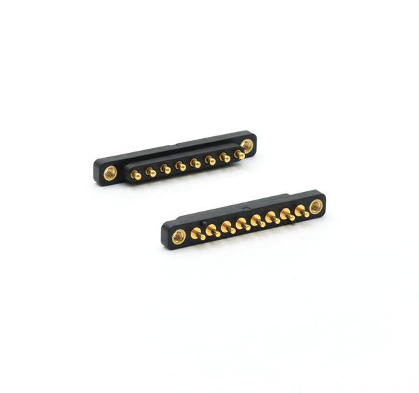 Quality 3A Spring Loaded Contact Connector 6 Pin 2.54 Mm Pitch Connector Male And Female for sale