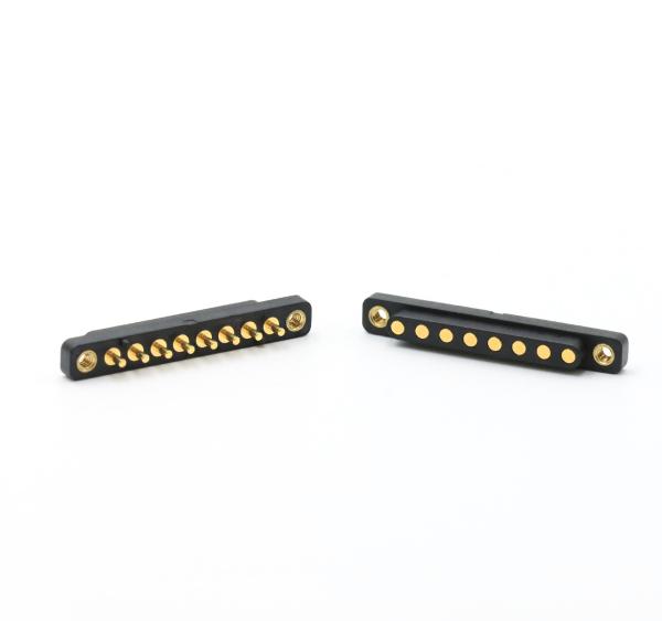 Quality 3A Spring Loaded Contact Connector 6 Pin 2.54 Mm Pitch Connector Male And Female for sale