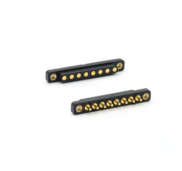Quality 3A Spring Loaded Contact Connector 6 Pin 2.54 Mm Pitch Connector Male And Female for sale