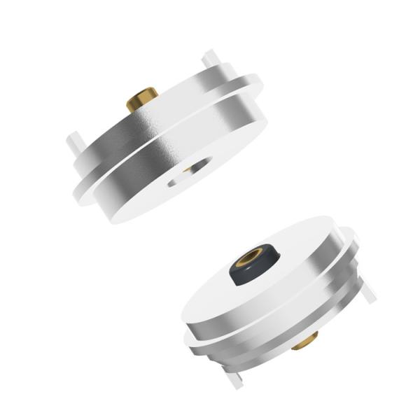 Quality 2A Round Magnetic Connector Gold Plating Magnetic Power Connector 2 Pin for sale
