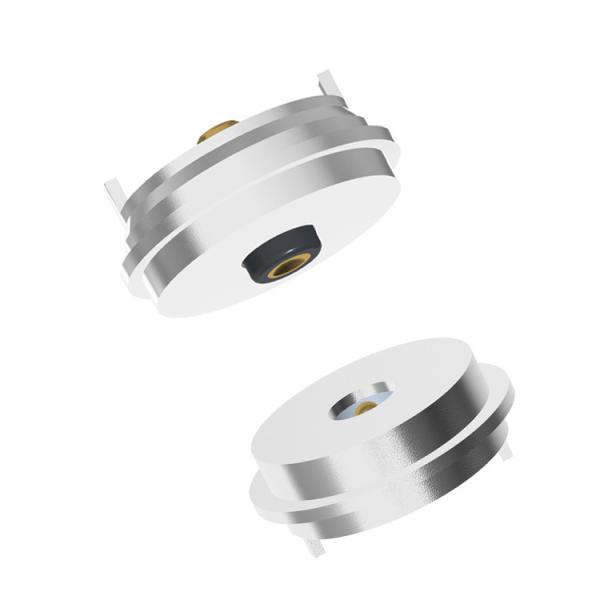 Quality 2A Round Magnetic Connector Gold Plating Magnetic Power Connector 2 Pin for sale
