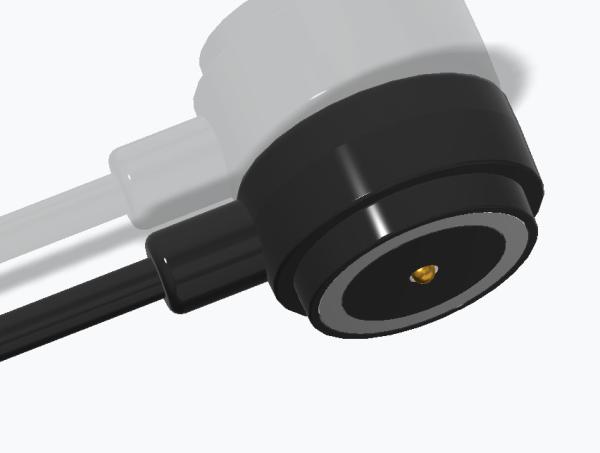 Quality 50000 cycles life test circular magnetic wire connectors with 2 pin magnetic for sale