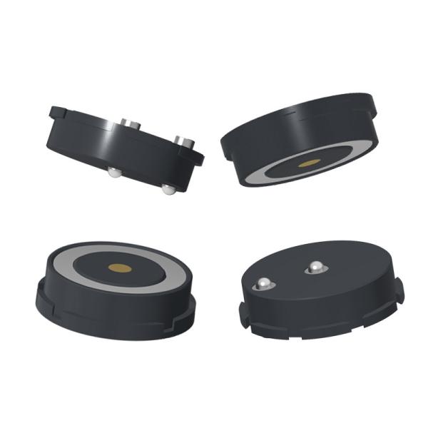 Quality 10A Current Circular 2-Pin Magnetic Pogo Pin Connector That Rating Of Temperatur for sale