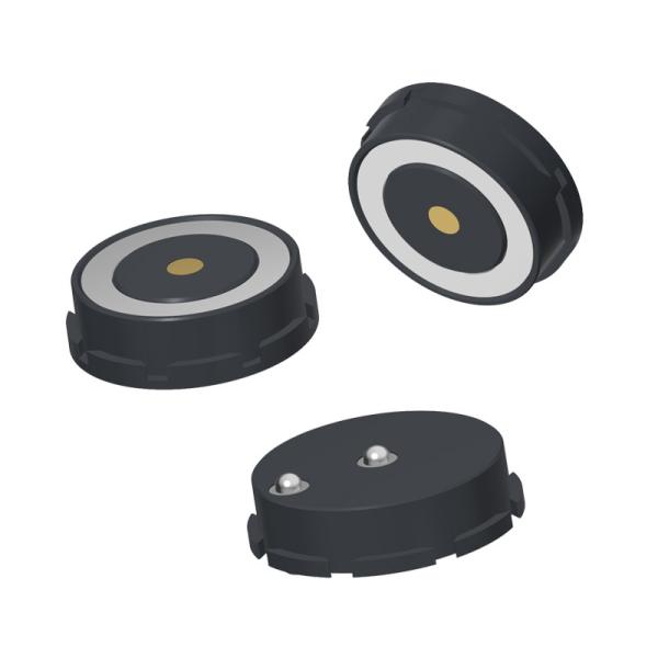 Quality 10A Current Circular 2-Pin Magnetic Pogo Pin Connector That Rating Of Temperatur for sale