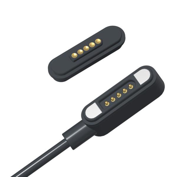 Quality 5Pin Custom Rectangle Male And Female Magnetic Cable Connector On Electronic for sale