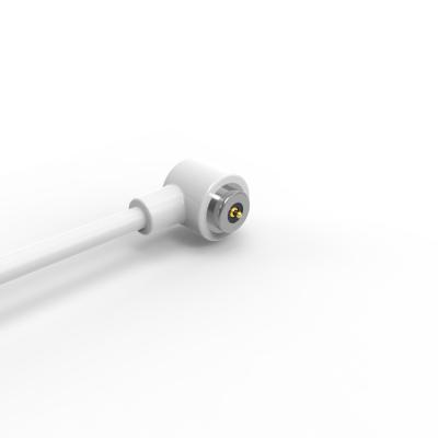 Cina Cavo TPE bianco caricabatterie magnetica USB 2.0 Cable di ricarica alimentazione 2Pin per bottiglia d'acqua intelligente in vendita