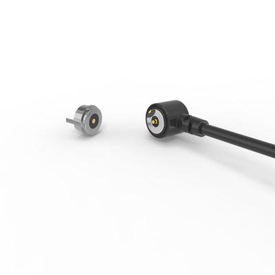Cina Dia.8.0MM 2Pin Maschio e Femmina Pogo Pin Magnetico con Connettore Cavo 2A 12V in vendita