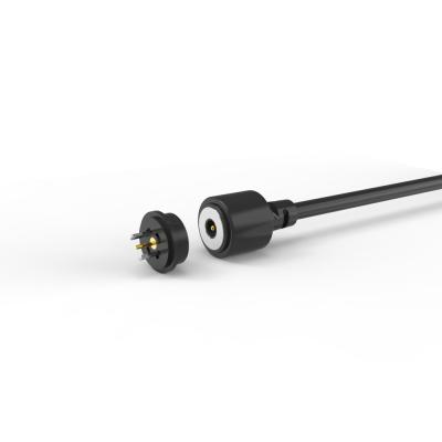 Cina Ricarica veloce connettore a cavo magnetico rotondo con usb per abbigliamento intelligente in vendita