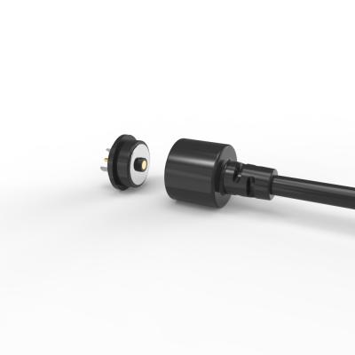 Cina Ricarica veloce connettore a cavo magnetico rotondo con usb per abbigliamento intelligente in vendita