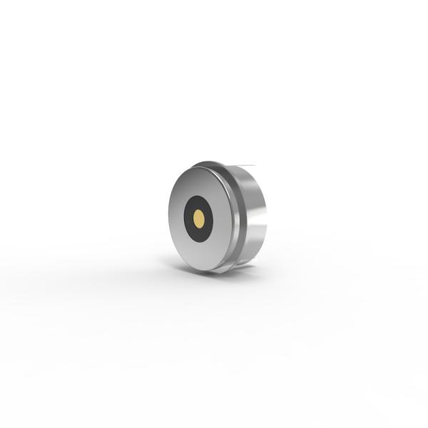 Quality DC12V 5V Magnetic Connector Magnet Pcb 2 Pin Charging Connector Dia 10.0mm for sale