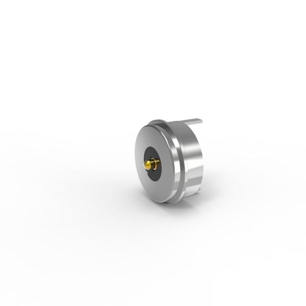 Quality DC12V 5V Magnetic Connector Magnet Pcb 2 Pin Charging Connector Dia 10.0mm for sale