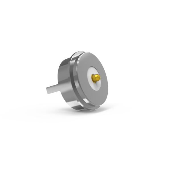 Quality Dia 10.0mm Male & Female Circular Magnetic Spring Pogo Pin Connector For LED for sale