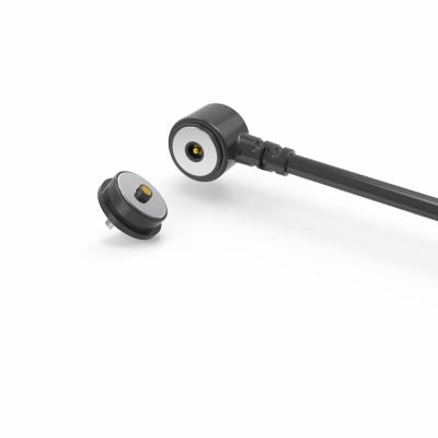 China Dia 10.0mm round male and female magnetic dc cable connector with micro projector for sale