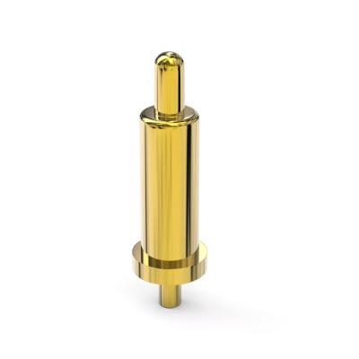 China Through-hole  small spring test loaded rolling male  pogo pin for sale