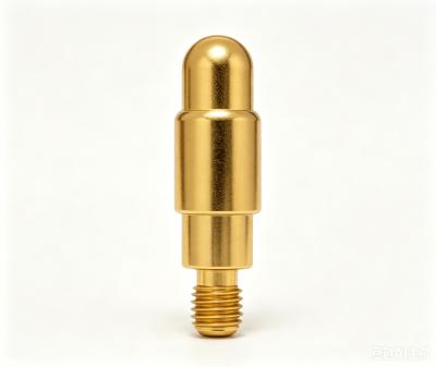 China screw type spring contacts pogo pin with gold plating for sale