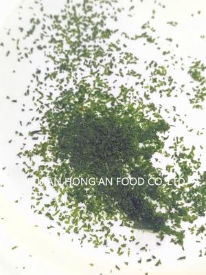 Cina Lattuga di mare secca Alghe di mare Ulva Lactuca in polvere Umami Sapore Aonori Fiocchi di lavanda verde giapponese Alghe di mare in polvere 100g in vendita