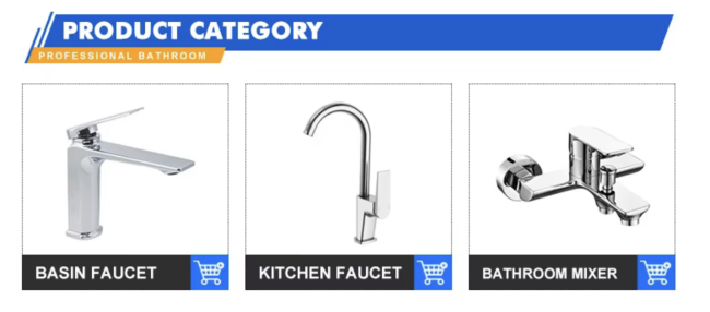 Deck mounted zinc alloy basin tap handle product image