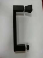 Quality H Shaped Custom Shower Door Handles Shower Glass Door Pull Zinc Alloy ODM OEM for sale