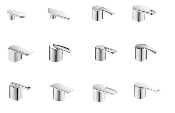 Quality High Performance Chrome Faucet Handle Deck Mounted For Bathrooms for sale