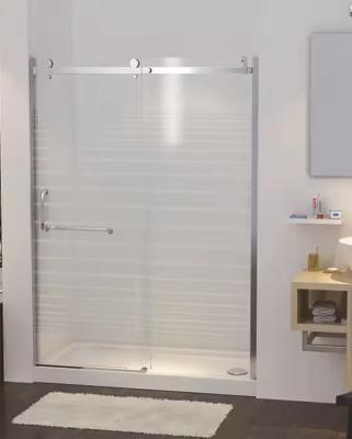 China Custom Integrated Shower Screen Handle Frameless Shower Door Handles for sale