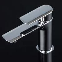 Quality Single Hole Zinc Alloy Sink Tap Lever Faucet Tap Handle Water Saving Easy To for sale