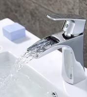 Quality Corrosion Resistant Bathroom Faucet Lever Ergonomic With Sleek Chrome Finish for sale