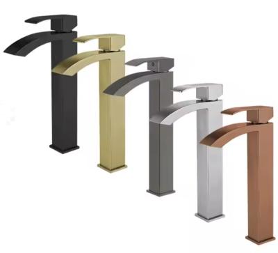 China Wall Mounted Basin Tap Handle Chrome Plating With Customized Color for sale