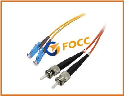 China Cabo home 2.0mm da rede da fibra óptica multi - PVC frente e verso do cabo de remendo do modo E2000-ST à venda
