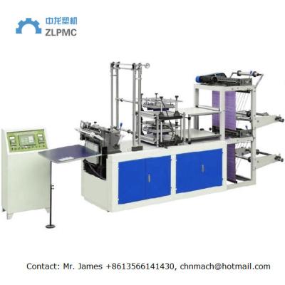中国 2ライン自動多袋機械、機械を作る2.2Kwジッパー袋 販売のため