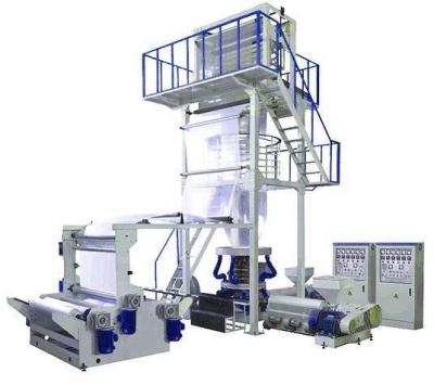 中国 共同突き出るプラスチック フィルム3つの層ののためのLDPE/HDPEのプラスチック フィルムの吹く機械ロールスロイス 販売のため