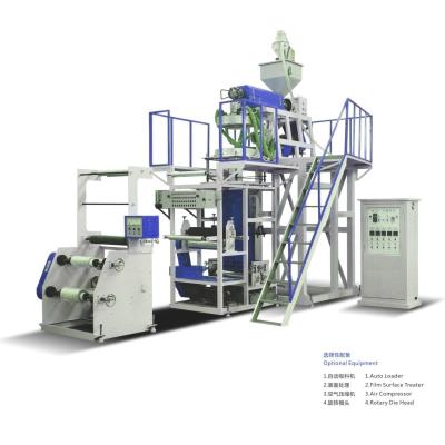 中国 速度の調節可能なプラスチック フィルム吹く機械省エネの温度調整 販売のため
