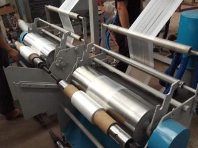 中国 380v PEのプラスチック フィルムの吹く機械3つの頻度インバーター フィルムの幅500mm 販売のため