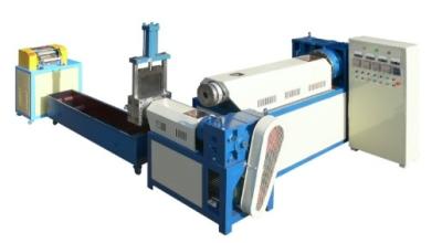 China Low Energy Plastic Granulator Machine Stable Performance Double Times Plasticizing for sale
