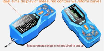China Color Display Surface Roughness Tester High Accuracy Surface Finish Tester for sale