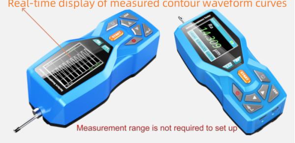 Quality Color Display Surface Roughness Tester High Accuracy Surface Finish Tester for sale
