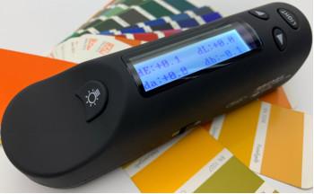 China Long Lasting Handheld Colorimeter Convenience Portable Color Meter 3V Battery Powered for sale