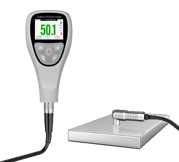 Quality Pipe Surfaces Paint Gauge Thickness Meter With Rotating Probe For Fireproof for sale