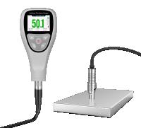 Quality Pipe Surfaces Paint Gauge Thickness Meter With Rotating Probe For Fireproof for sale