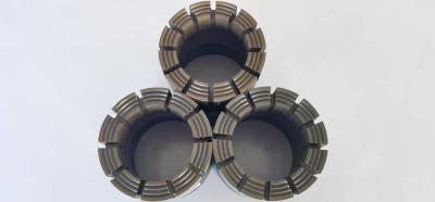 China 47.7mm-122.3mm Imprägnierte Diamantkerne Bohrstücke Bergbau Exploration zu verkaufen