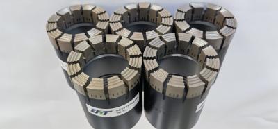 China 47.7mm-122.3mm Imprägnierte Diamantkerne Bohrstücke Bergbau Exploration zu verkaufen